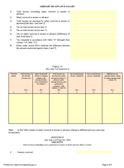 10 10 EZ Form Printable